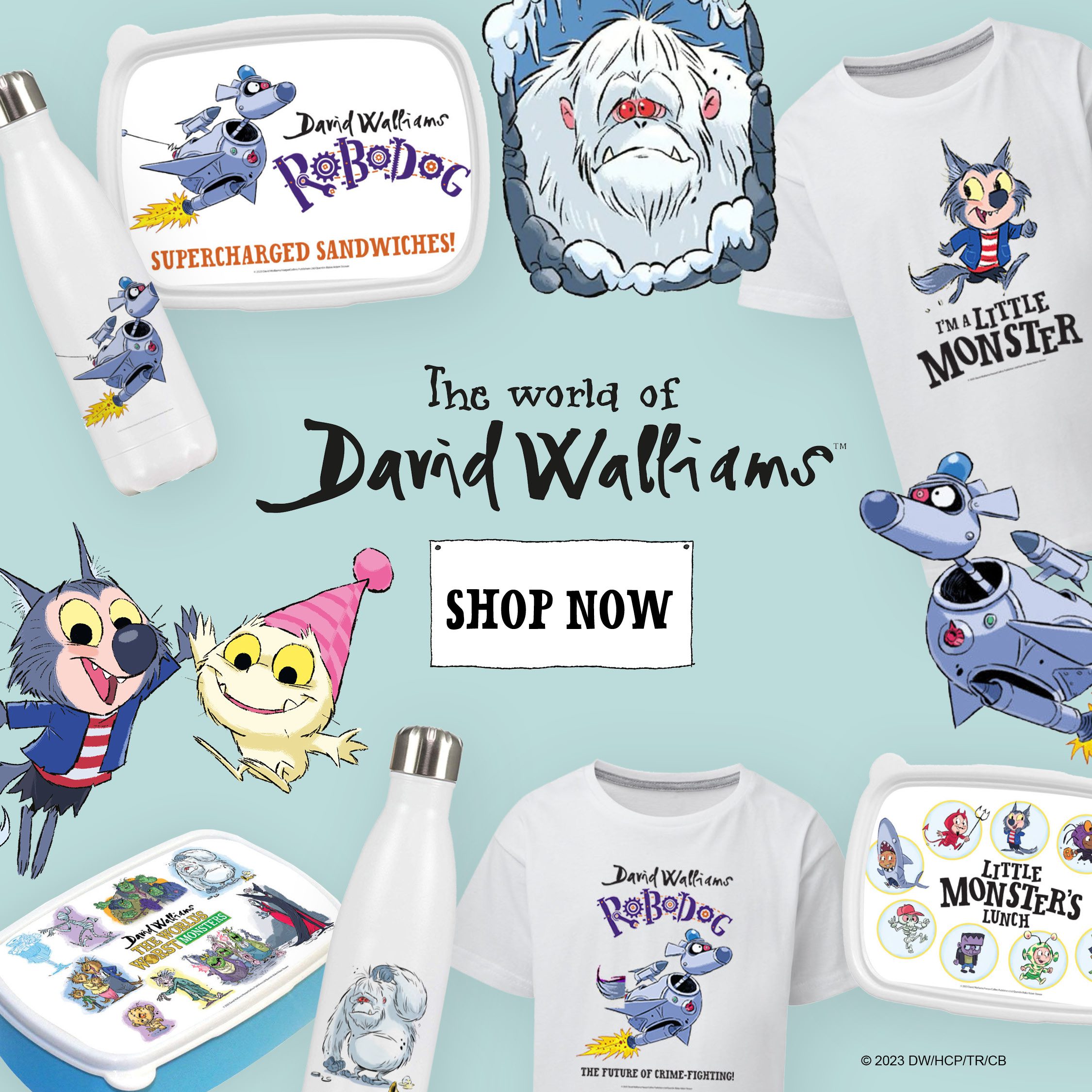 Brand new official World of David Walliams merchandise! - The World of ...