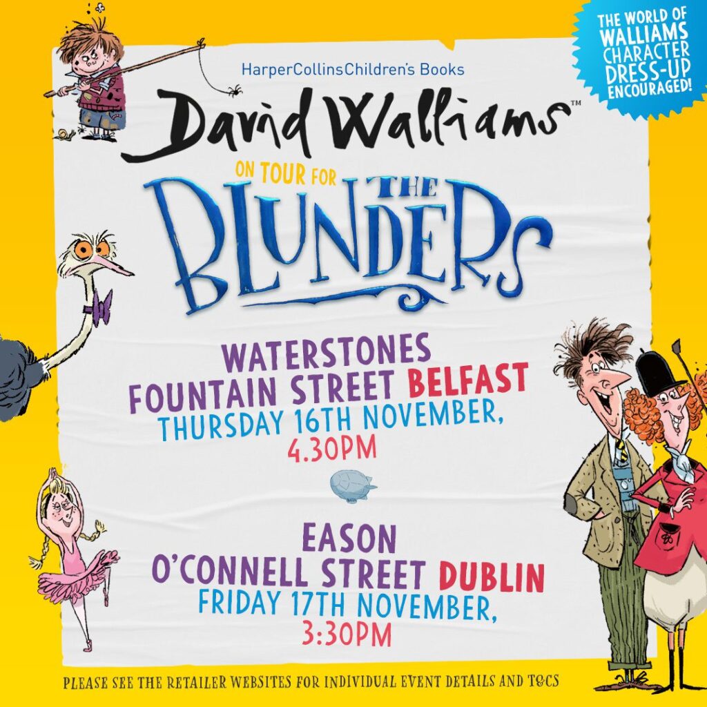 The Blunders November Events! - The World of David Walliams